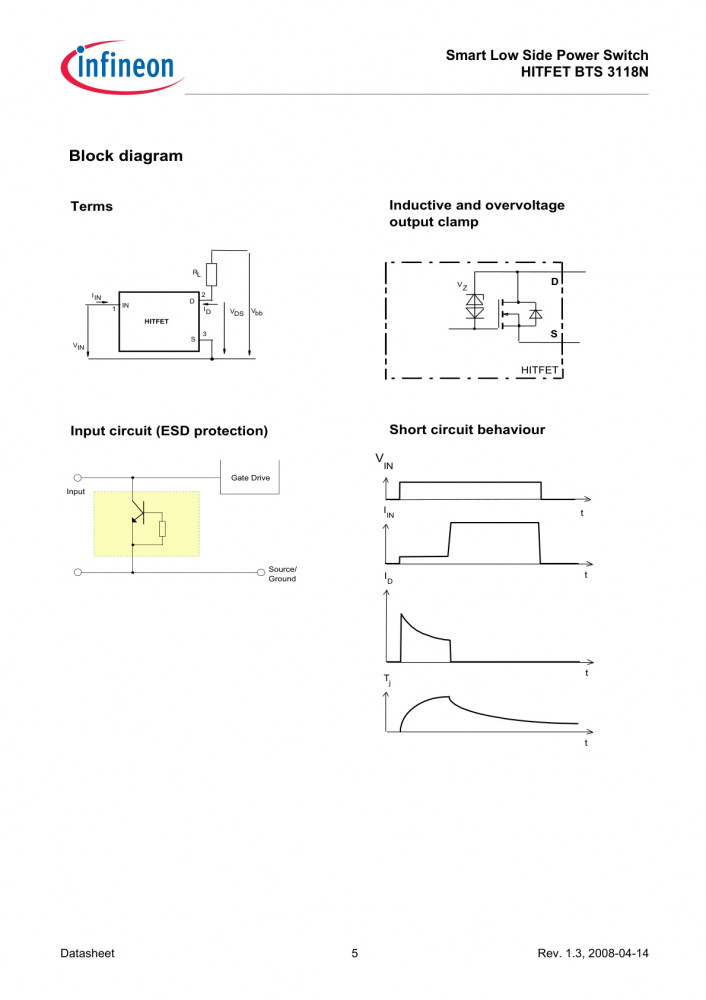 BTS3118N datasheet page 5