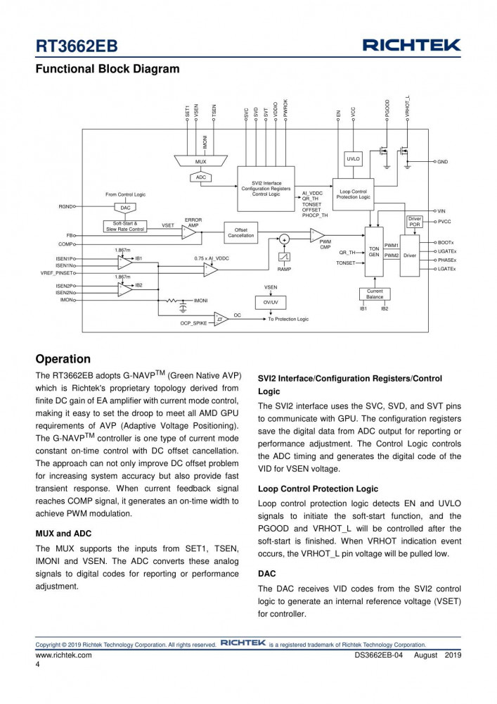 RT3662EB datasheet page 4