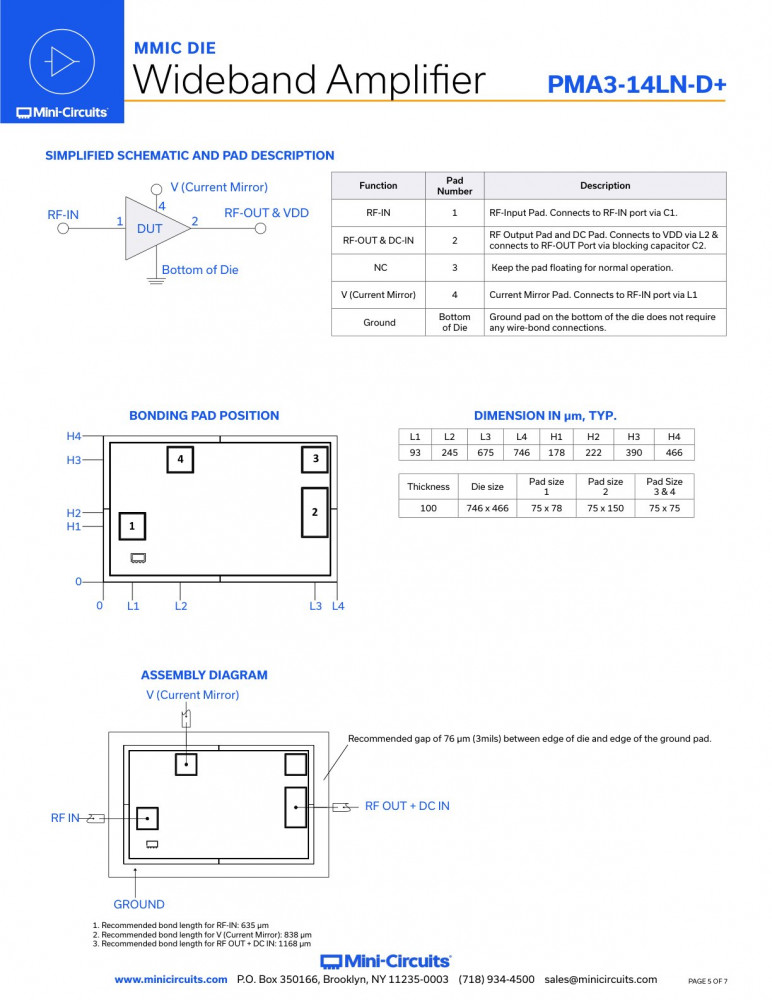 PMA3-14LN-DG+ datasheet page 5