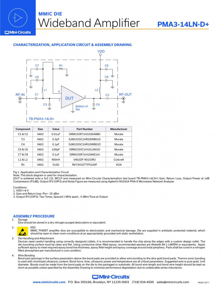 PMA3-14LN-DG+ datasheet page 6