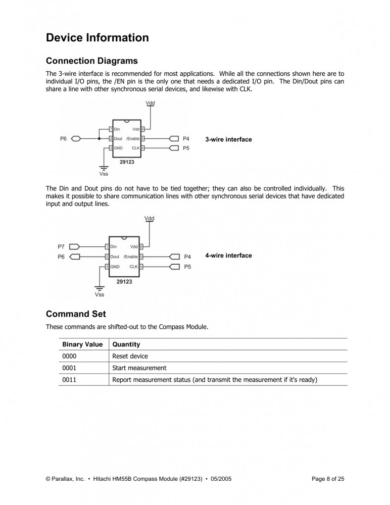 HM55B documentation page 8