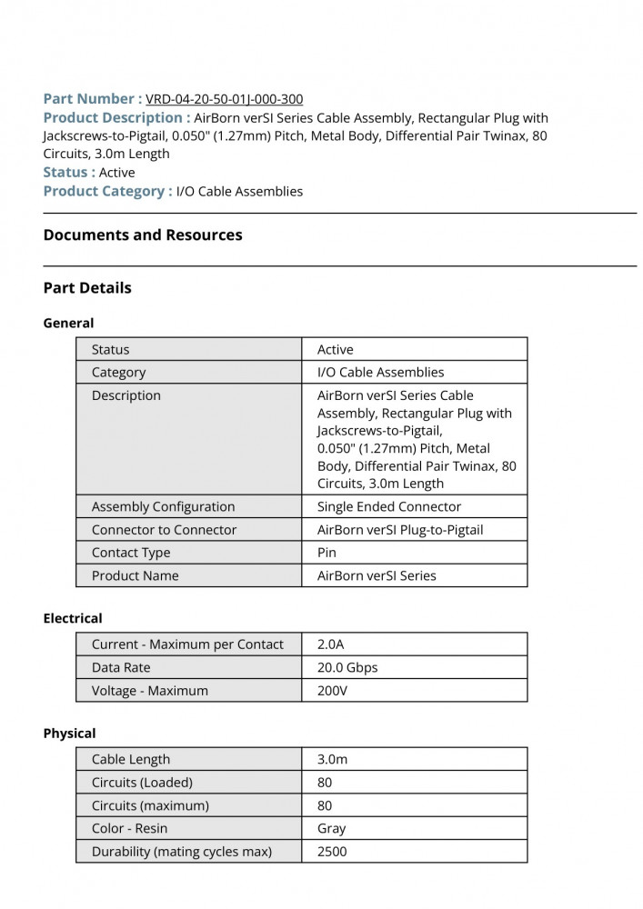 Product document preview, page 1