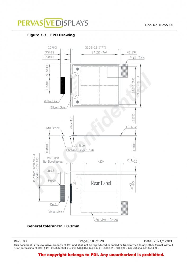 E2154CS0C1 specification page 10