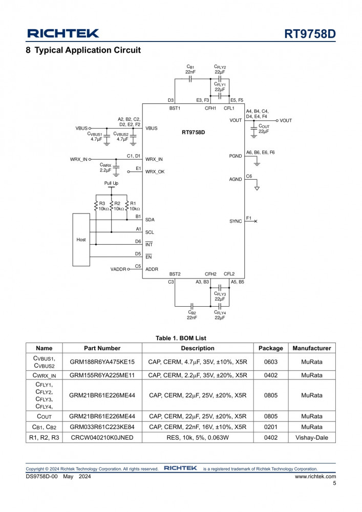 RT9758D technical document page 5