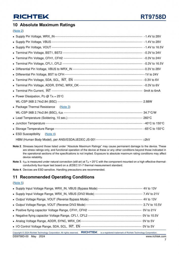RT9758D technical document page 7