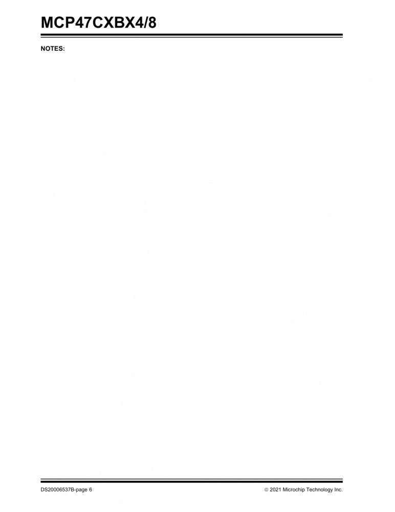 MCP47CVB08 datasheet page 6
