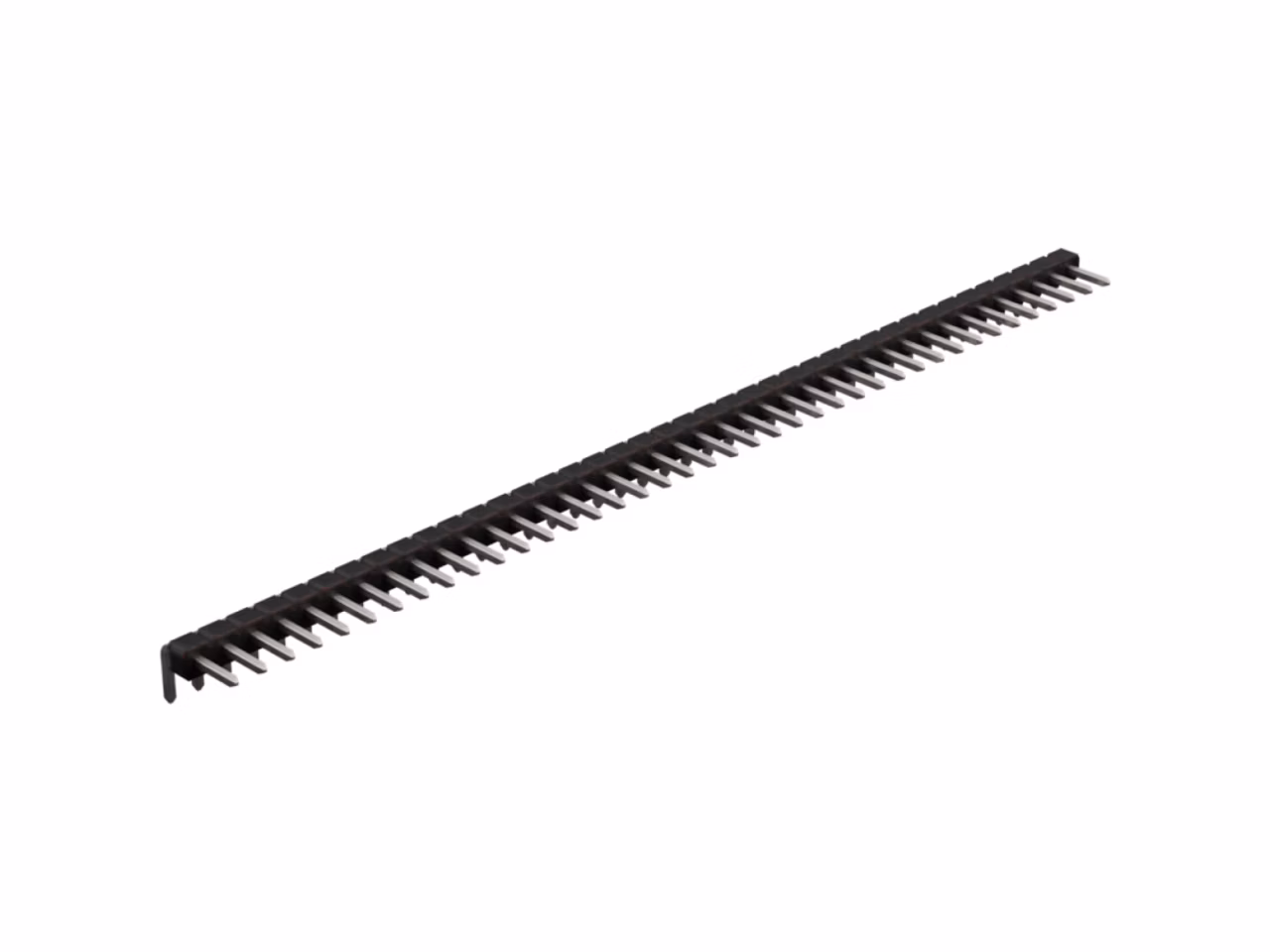 2.00mm Pitch Header, Breakaway, Right-Angle, Through Hole, Vertical, 40 Circuits, Tin (Sn) Overall Plating, Bag, Lead-Free for sale