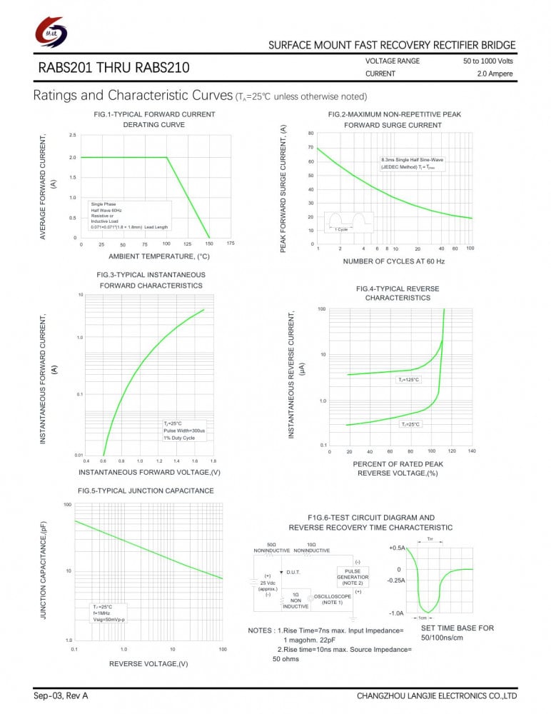 RABS210 datasheet page 2