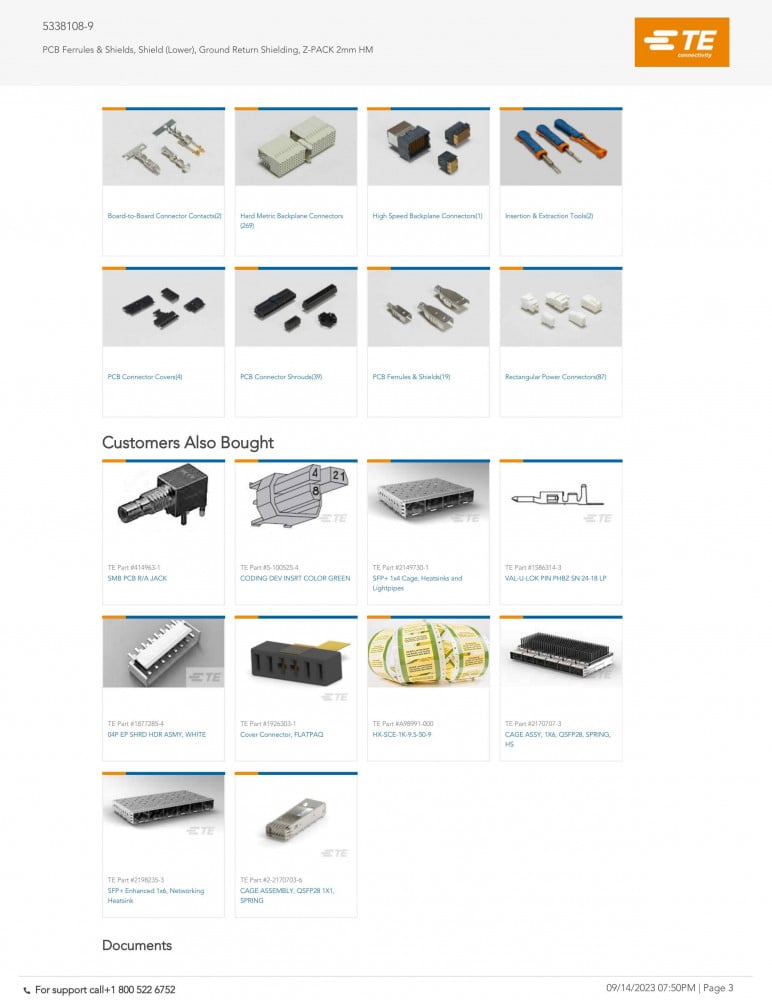 TE Connectivity 5338108-9 technical document page 3