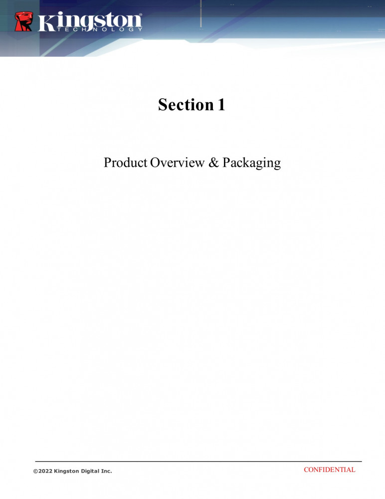 Kingston datasheet page 3
