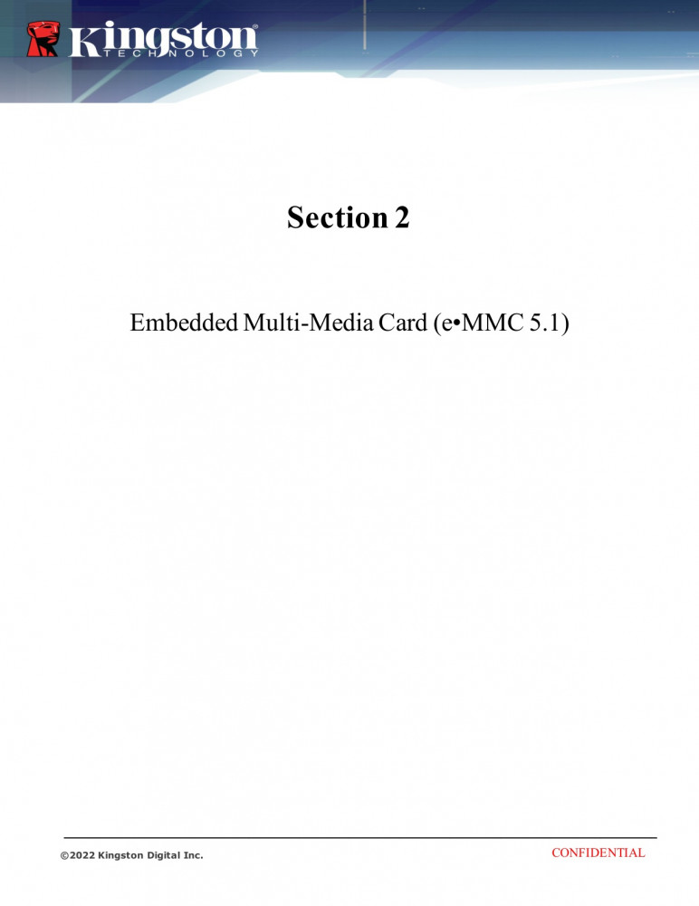 Kingston datasheet page 9