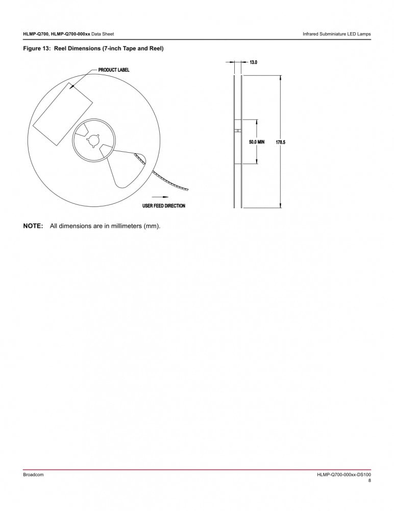 HLMP-Q700-00011 datasheet page 8