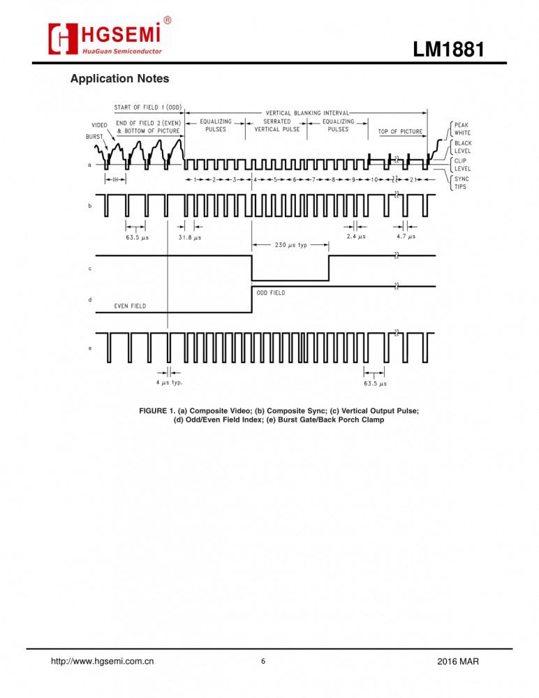 LM1881N datasheet page 6