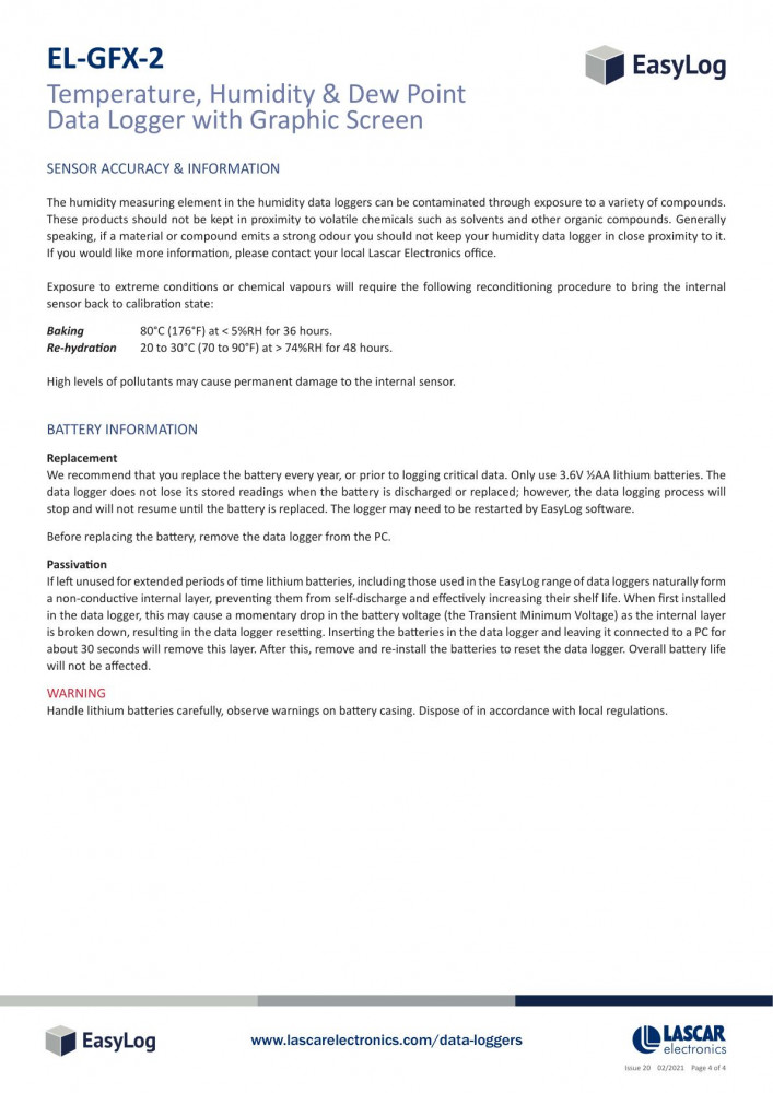 EL-GFX-2 technical documentation page 4