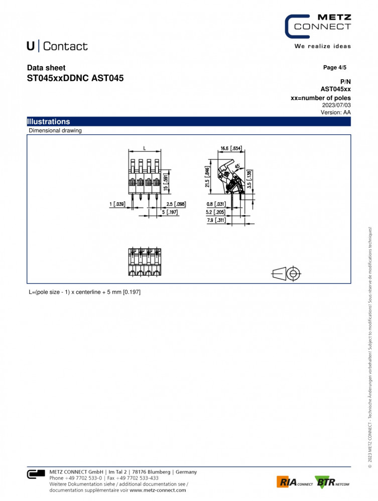 AST0450204 datasheet page 4