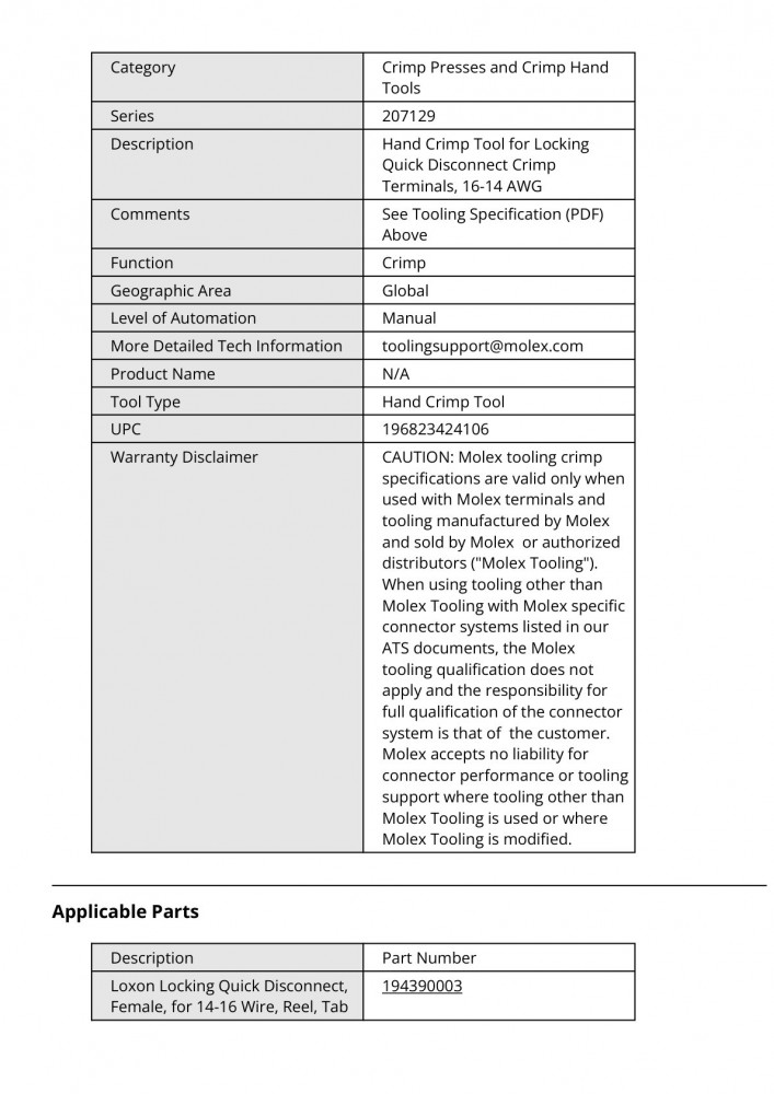 Technical document page 2 for Molex 2133094200