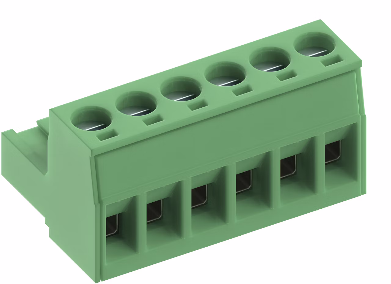 5.08mm Pitch Eurostyle Horizontal Plug, High Current, 5 Circuits