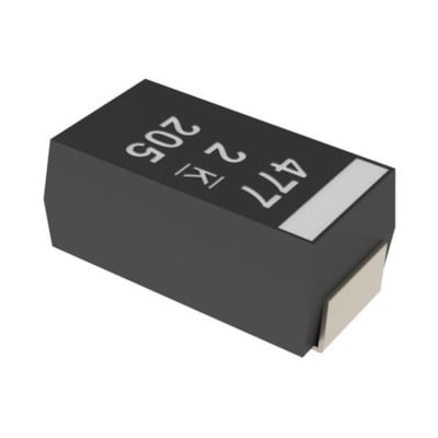 KEMET A798V477M002APE4R5 Aluminum-Polymer Capacitor