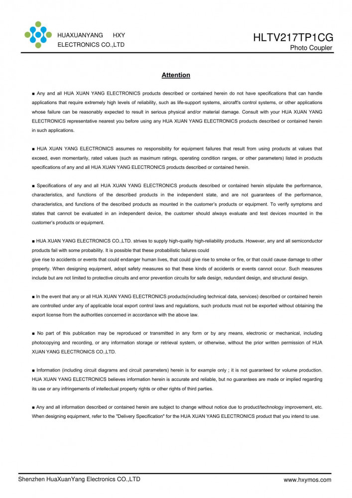 HLTV217TP1CG datasheet page 8