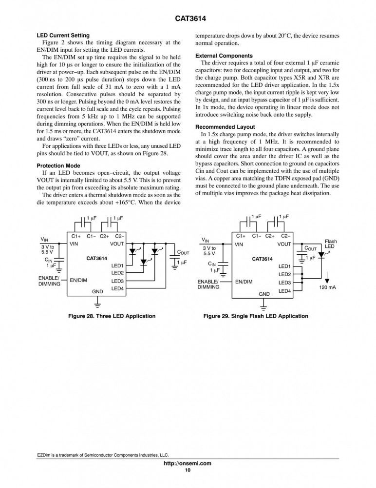 CAT3614 datasheet page 10