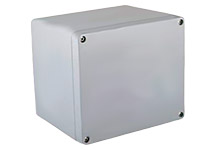 Enclosure Metal Plate, Zinc-plated Steel, 210 x 184 x 1.50mm Outside Dimensions