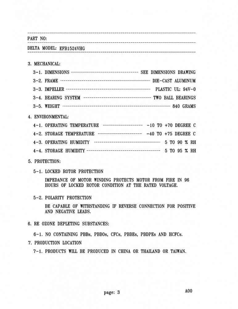 EFB1524VHG specification page 3