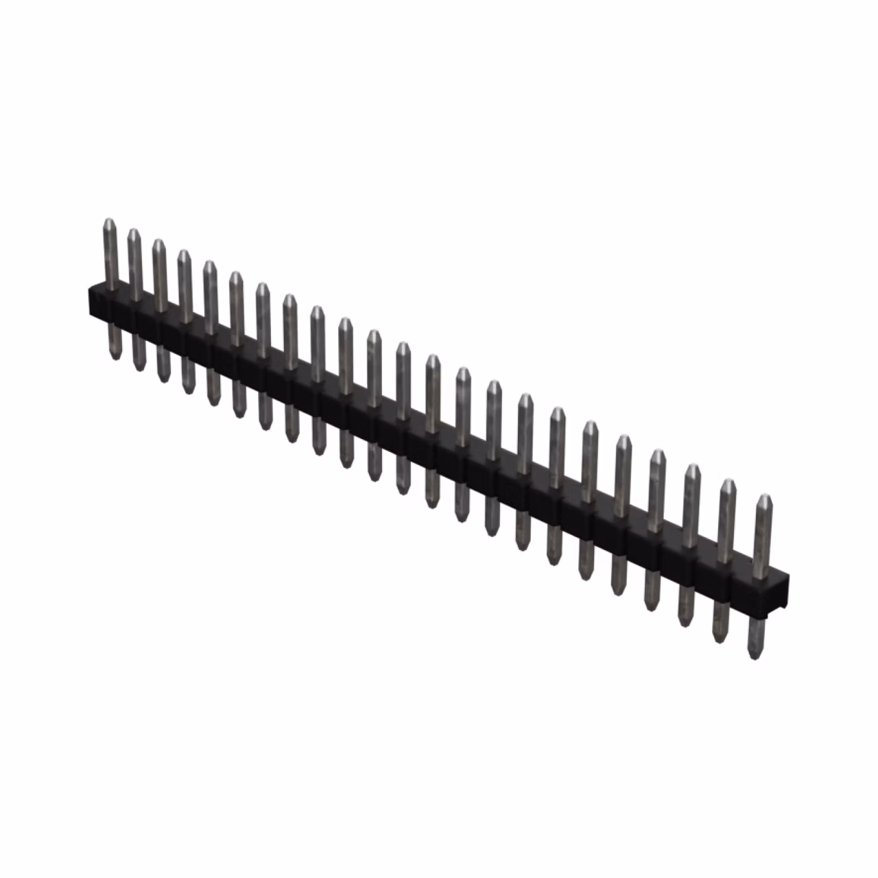 2.00mm Pitch Milli-Grid Header, Vertical, Through Hole, Breakaway, 23 Circuits, 2.50µm Tin (Sn) Plating, Mating Pin Length 4.00mm, Tail Length 2.70mm, Lead-Free for sale