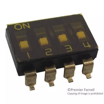 E-Switch KAE05TGGT DIP Switch