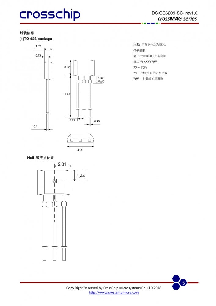 CC6209ST datasheet page 5