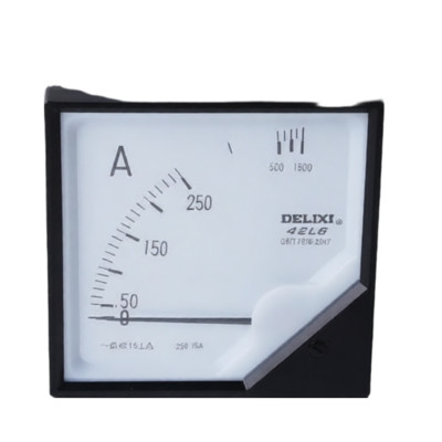 Delixi Electric 42L6A250 Analog Panel Ammeter Chip