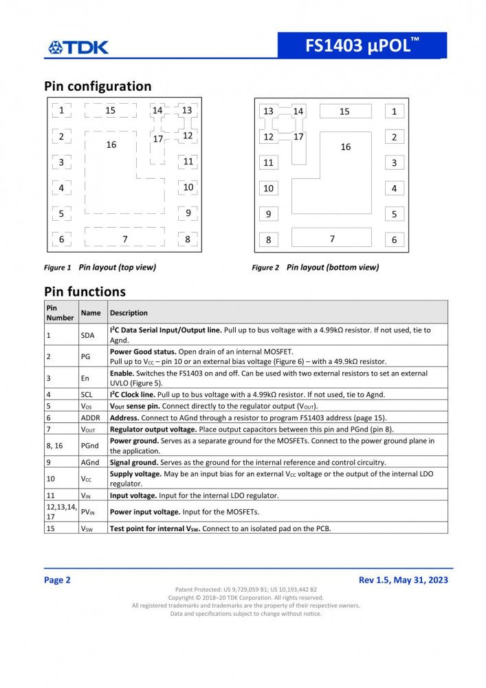 FS1403 datasheet page 2 preview