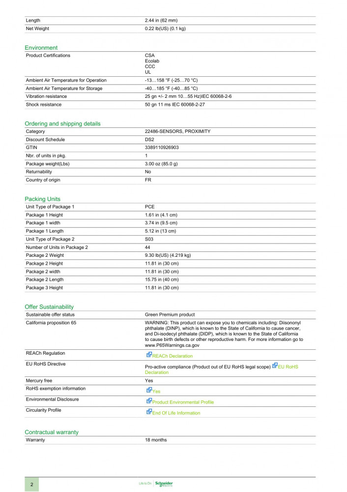 XS4P18PA370 technical document page 2