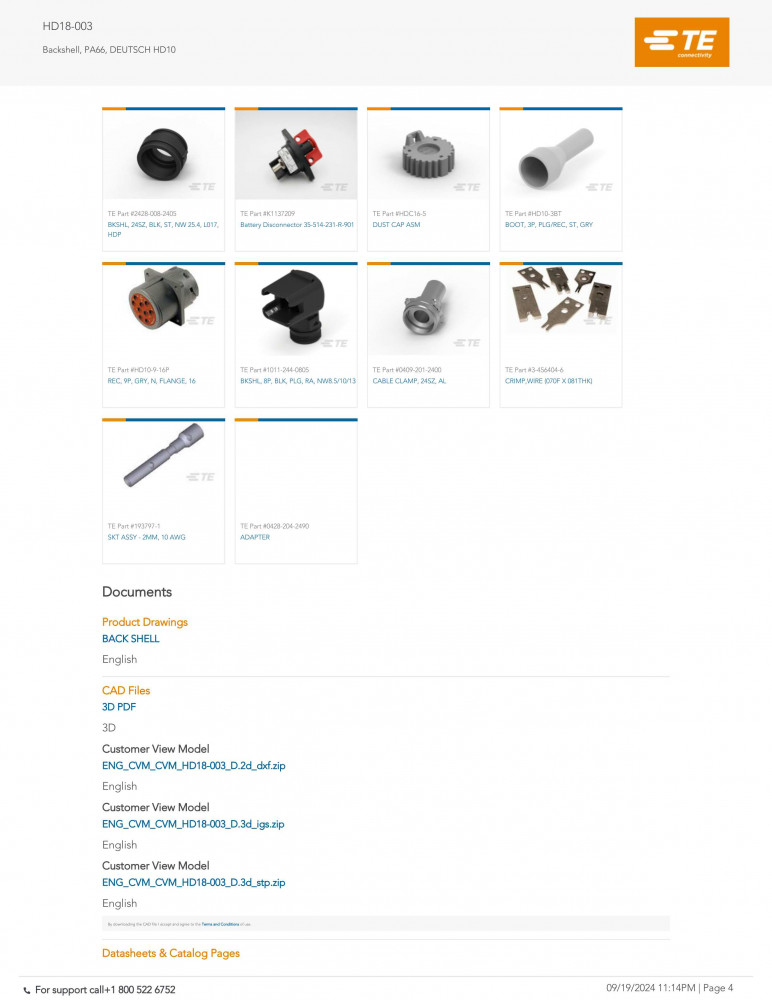 HD18-003 technical document page 4