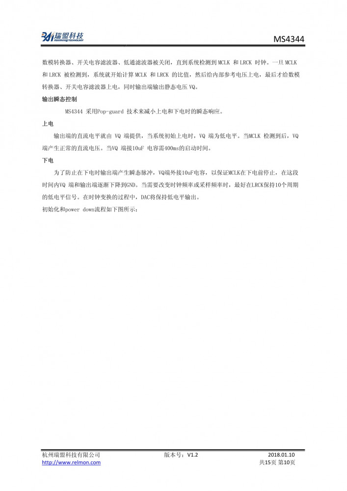 MS4344 datasheet page 10