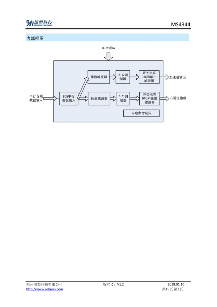 MS4344 datasheet page 2