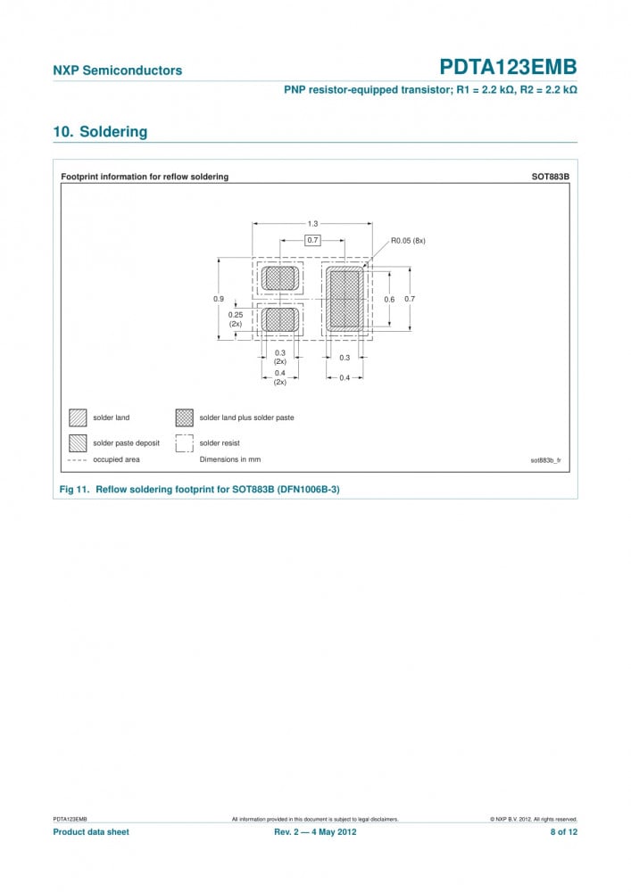 PDTA123EMB datasheet page 9