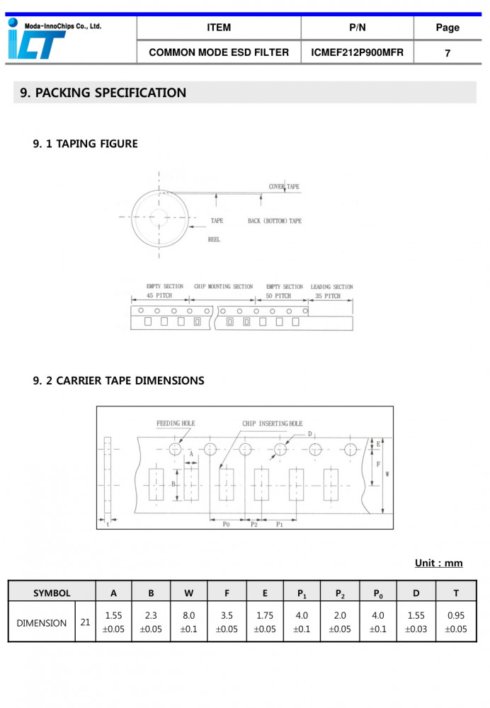 ICMEF212P900MFR datasheet page 7