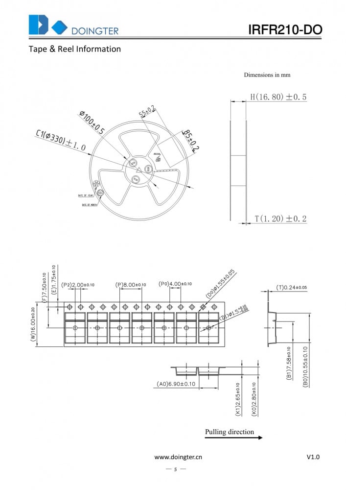 IRFR210-DO datasheet page 5