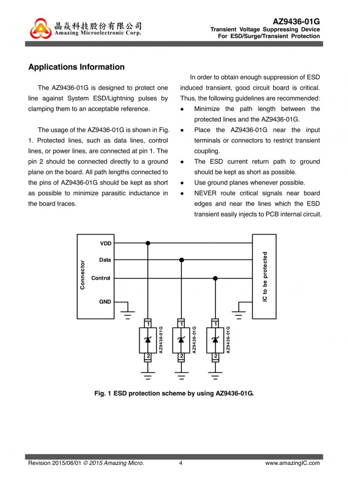 AZ9436-01G datasheet page 4