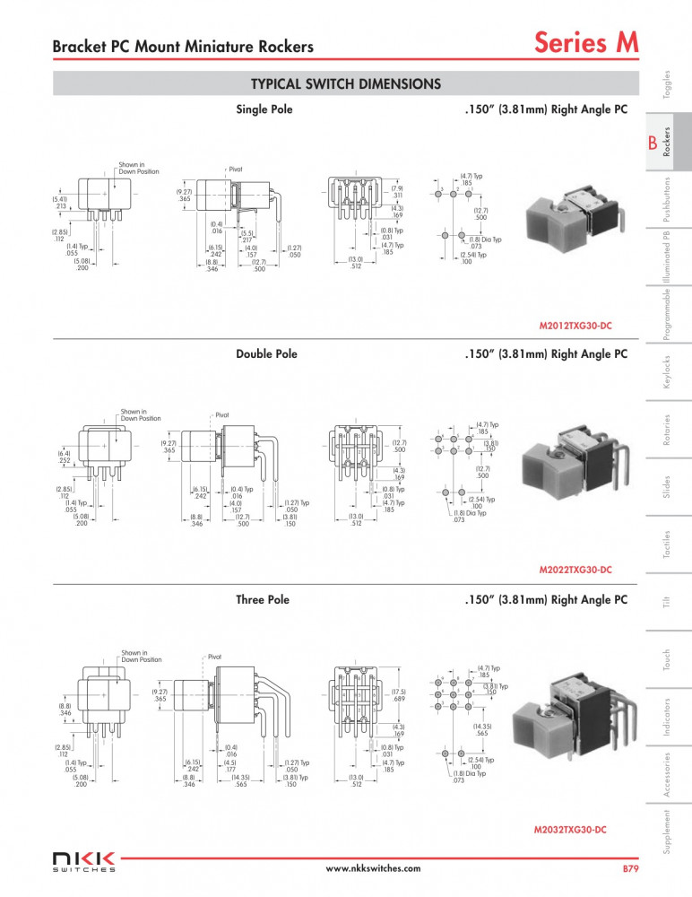 NKK M20 series technical document page 10