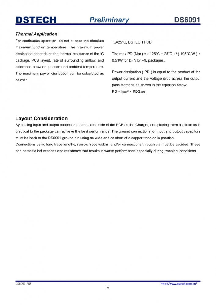 DS6091AED4 datasheet page 9