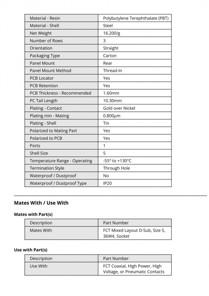 MOLEX 1731071275 technical drawing page 3