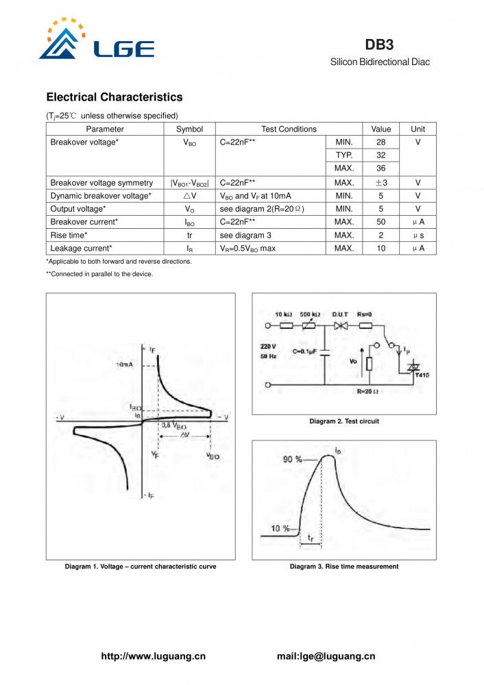 LGE DB3 datasheet page 3