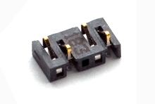 Compression Connector, Staggered contacts, 1.63mm Working Height, 4 Circuits for sale