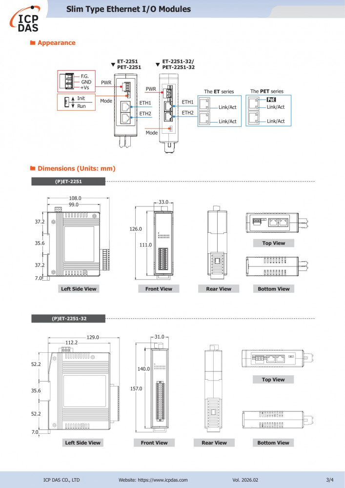 ET-2251 technical document page 3