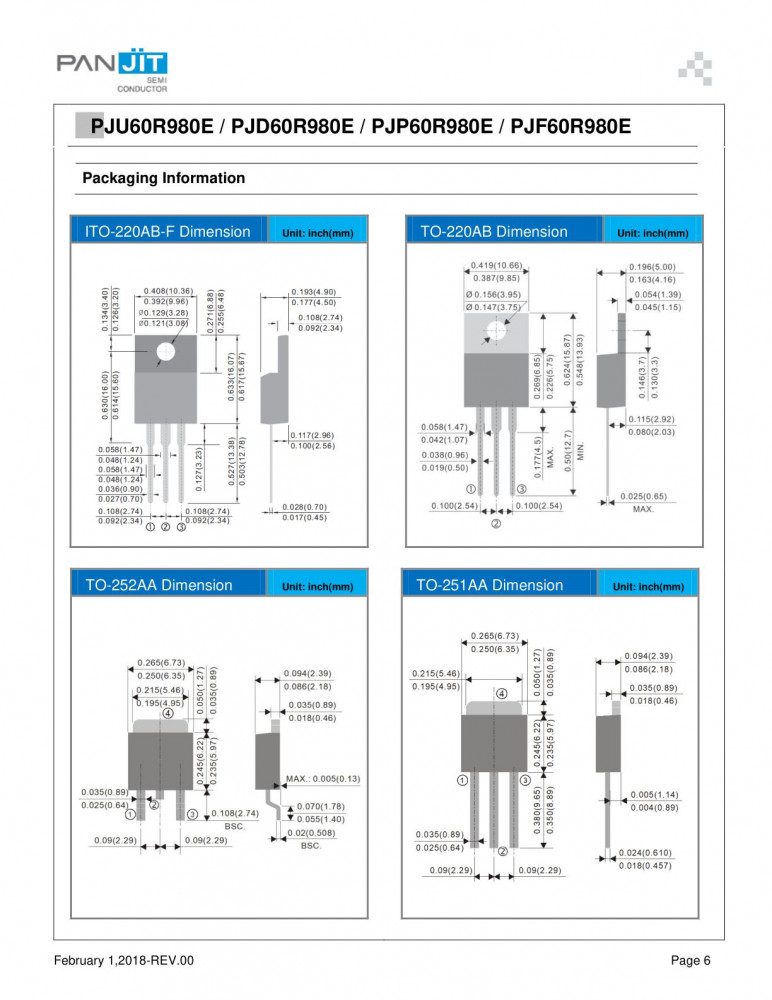 PANJIT datasheet page 6