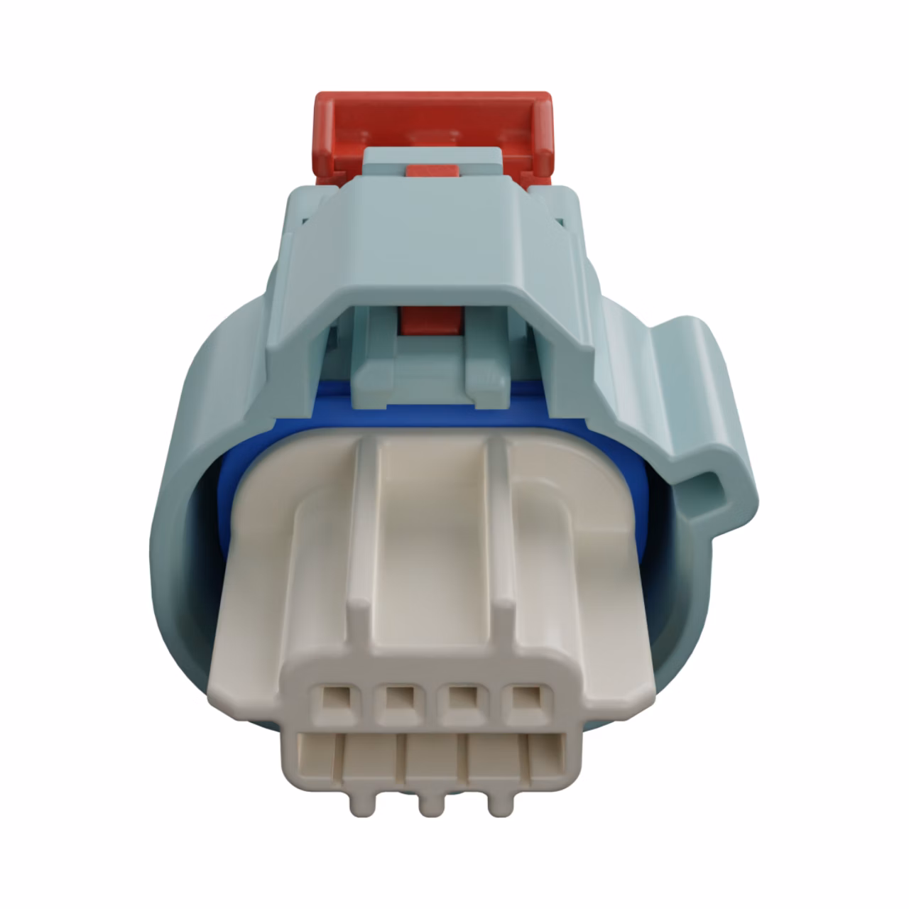 Squba Sealed Receptacle Assembly with CPA, 1.80mm Pitch, Single Row, 4 Circuits, Mint for sale