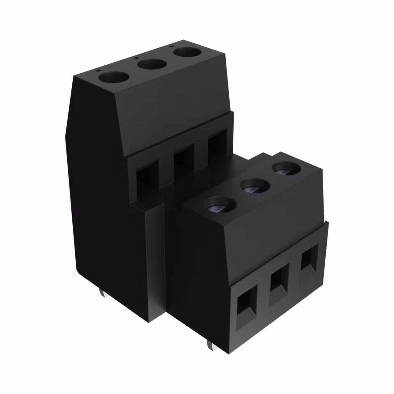 5.08mm Pitch Beau Eurostyle Medium Profile, Two Level Terminal Block, Modular, 6 Circuits for sale