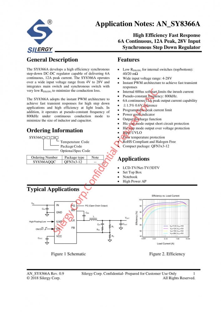 SY8366AQQC datasheet page 1