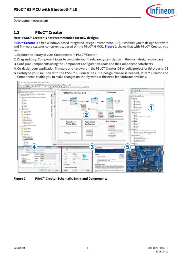 CY8C6347BZI-BLD53 document page 8